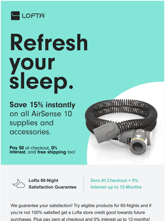 LOFTA: Save Today- CPAP Machine Supplies + Masks + Batteries + Cleaning ...