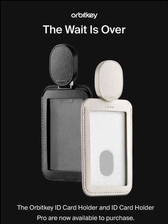 Orbitkey: The ID Card Holder System is Here! | Milled