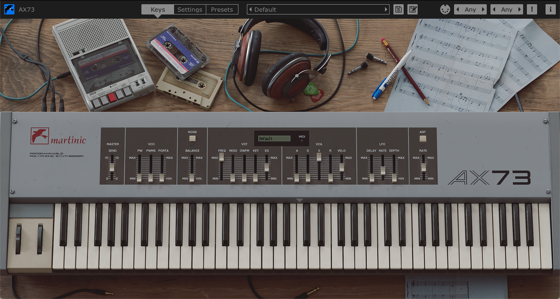 Martinic Audio: Introducing our NEW instrument: the AX73 | Milled