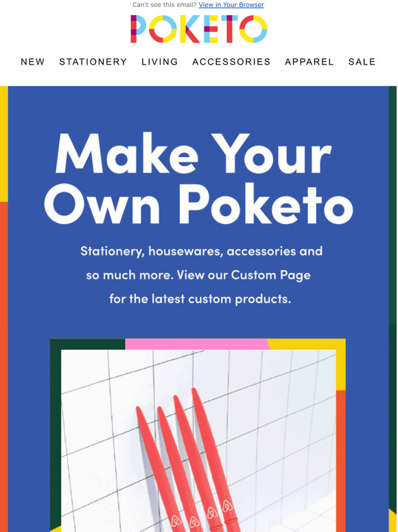 Poketo: Your Logo, Your Design x Poketo | Milled