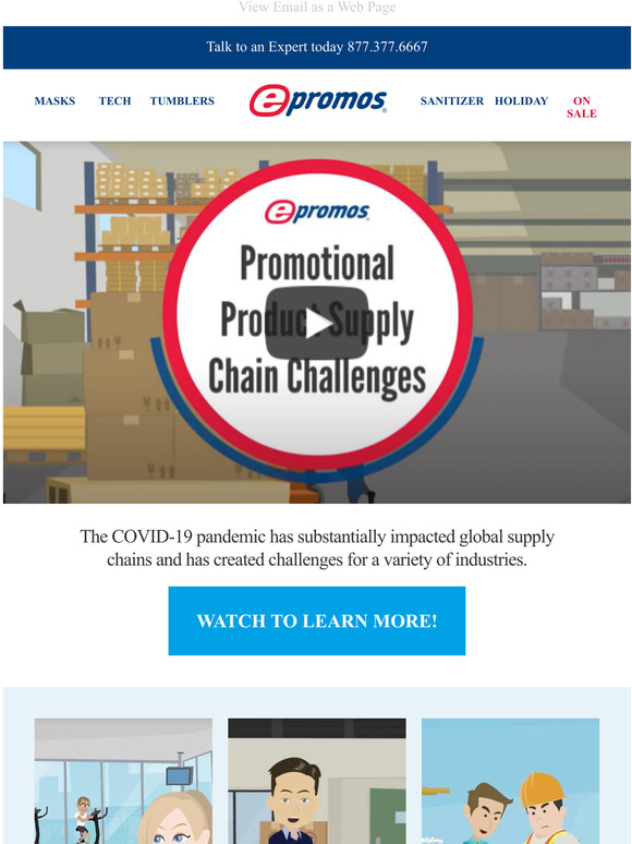 ePromos: ePromos Advises on Global Supply Chain Challenges | Milled