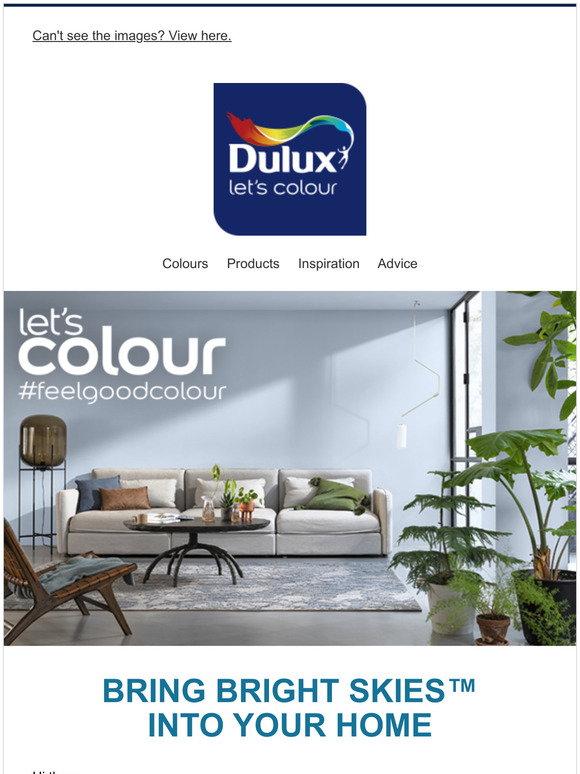 Dulux: Discover the beauty Bright Skies can bring into your home | Milled