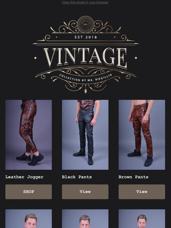 MR. Riegillio: Vintage Collection by MR. Riegillio | Milled