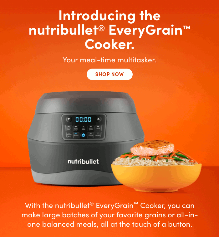 NutriBullet: Have You Seen Our New Grain Cooker? | Milled