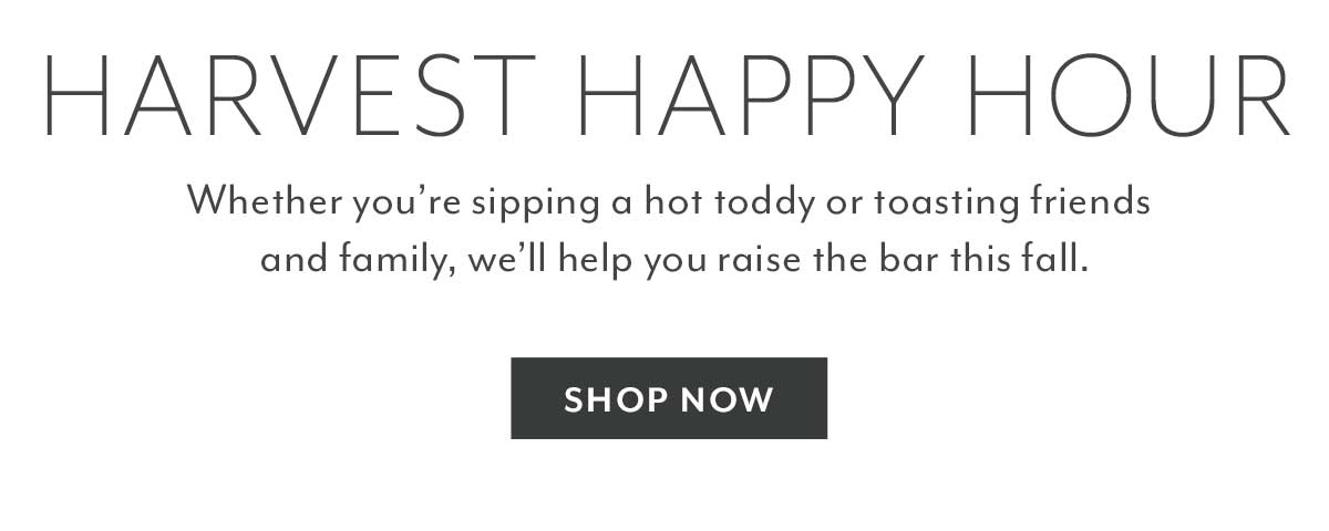 Sur la Table: Stir things up with a harvest-themed Happy Hour. | Milled