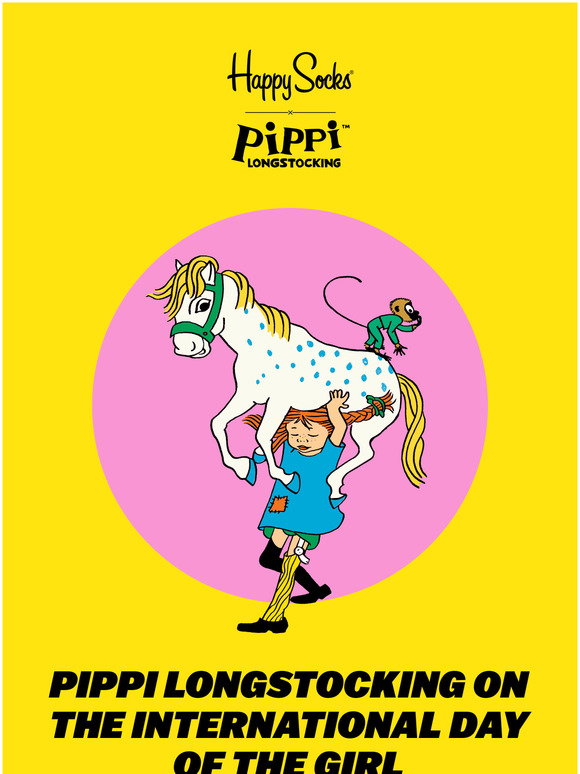 Happy Socks: Celebrate International Day of the Girl with Pippi ...