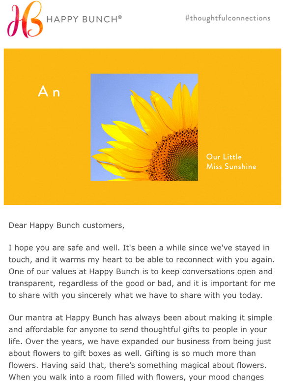 Happy Bunch: A message from our CEO as we enter Q4 2021 | Milled