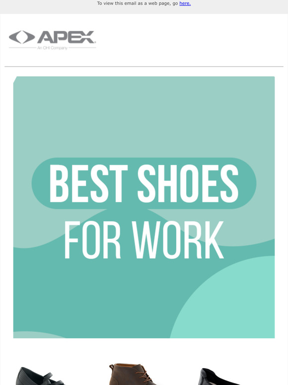 Apex Foot: Update: Your feet can be comforatable at work | Milled