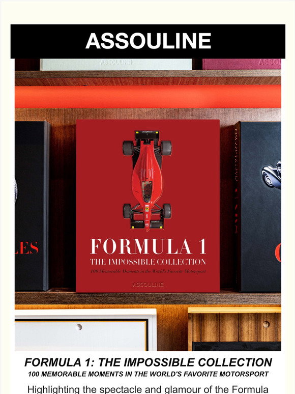 Assouline: The Ultimate Coffee Table Book on Formula 1 | Milled