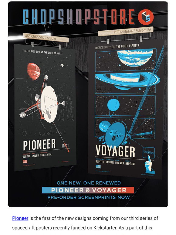Chop Shop: Pioneer is the newest design from our Historic Spacecraft ...