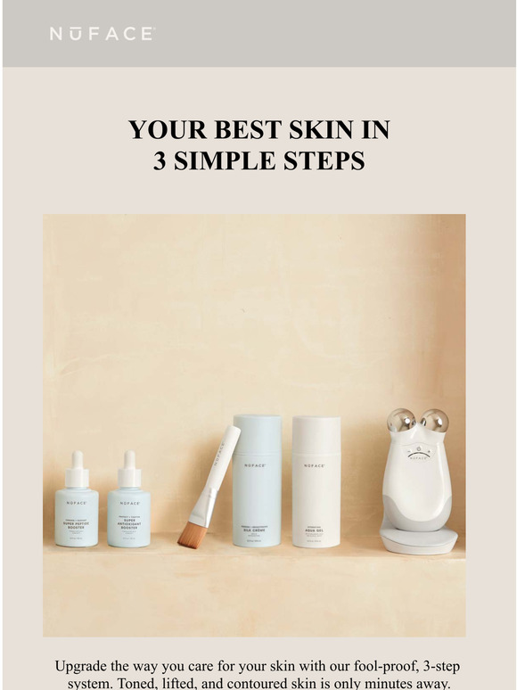 NuFACE: Your 3-Step Routine Has Arrived! | Milled
