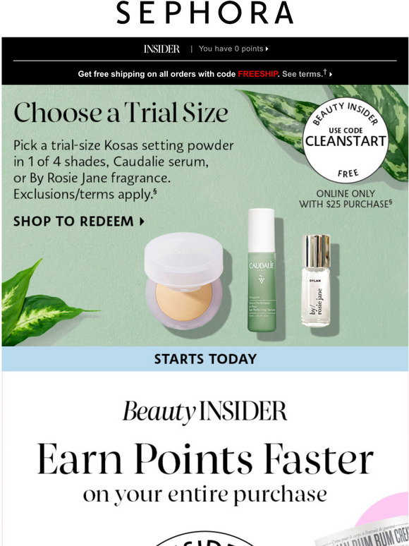 Sephora: Inside: Heres an email for you | Milled