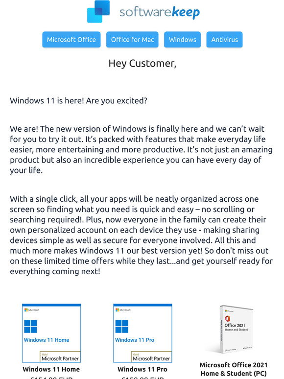 Software Keep: Experience the power of Windows 11 | Milled