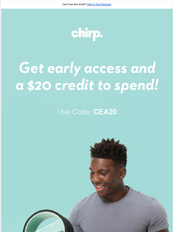 Chirp: You're In! Here's Early Access To New Chirp Products | Milled