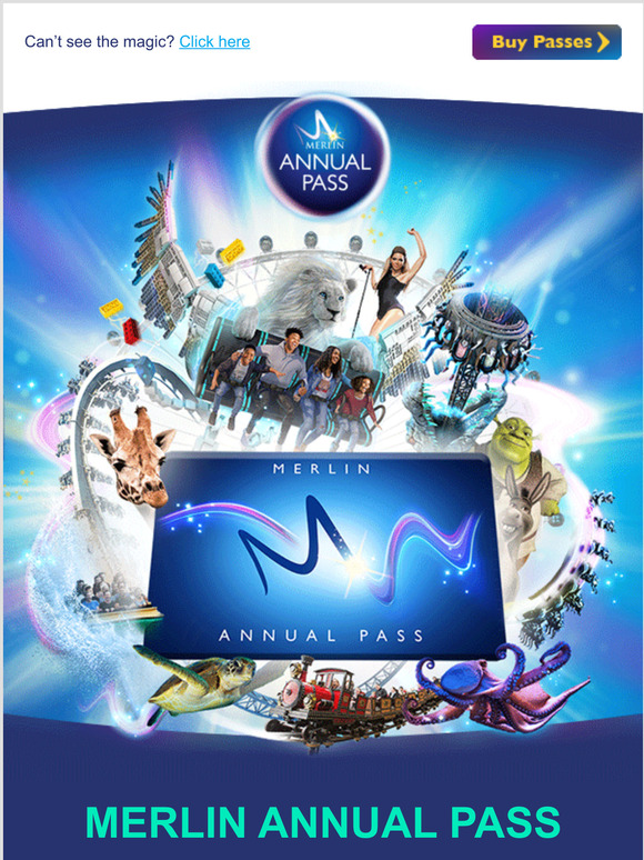 Legoland: 🎢 Say hello to the Merlin Gold & Platinum Passes ...