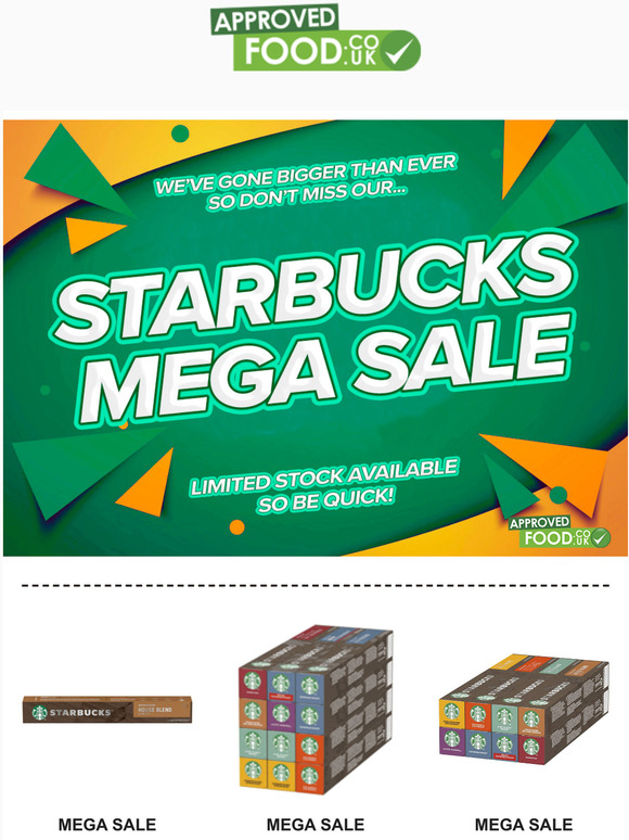 Approved Food: The Starbucks MEGA SALE is here! | Milled