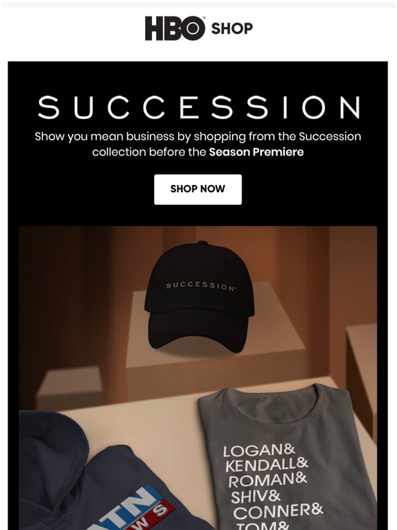 HBO: Succession Merch Is Here For You! | Milled