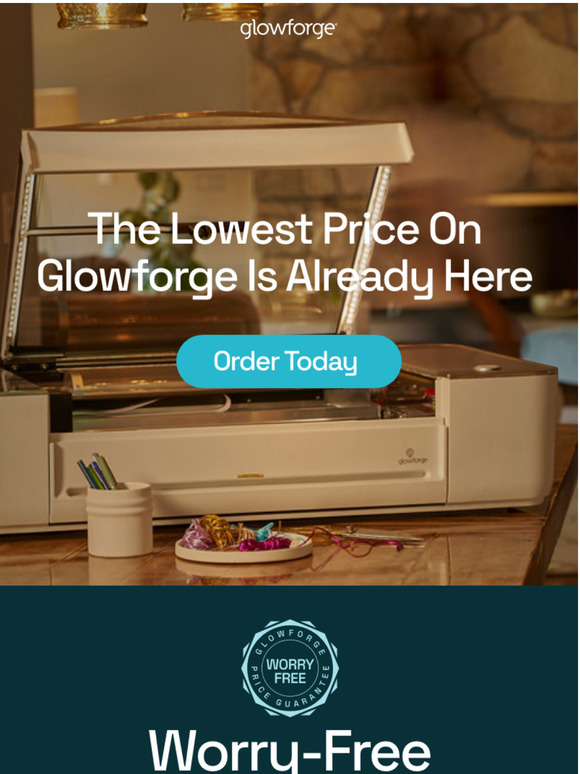 Glowforge: The Lowest Glowforge Price is Already Here | Milled