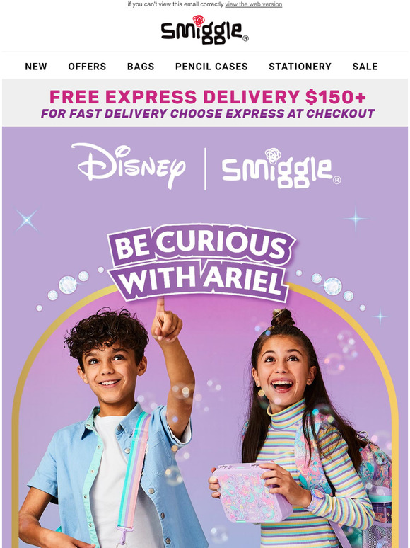 Smiggle: Disney Princess x Smiggle has arrived! | Milled
