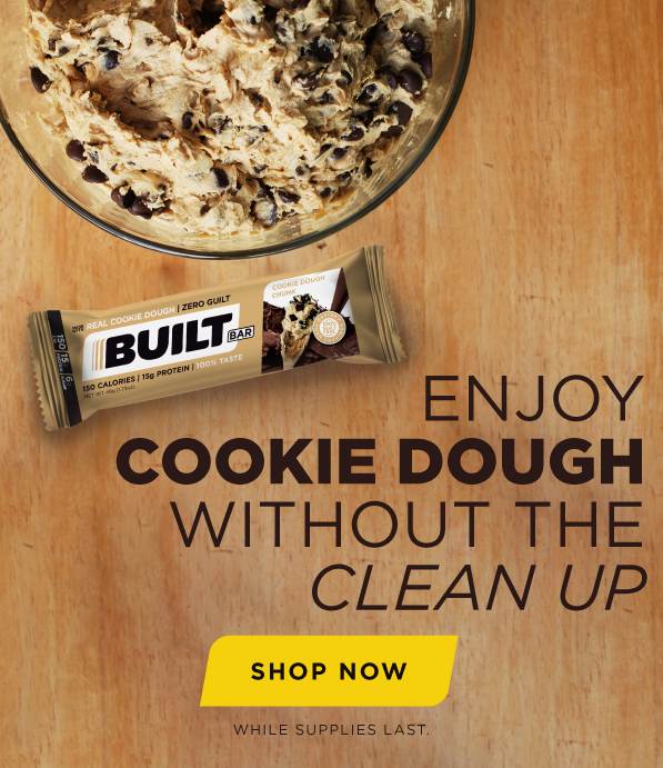 Built Bar: Cookie Dough Chunk is back! | Milled