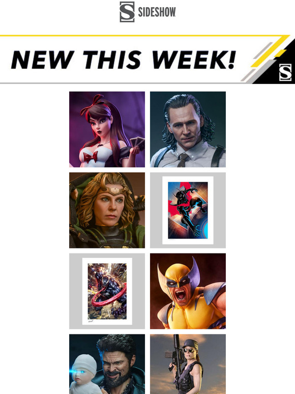 Sideshow: New releases - Loki, Sylvie, and Alice | Milled