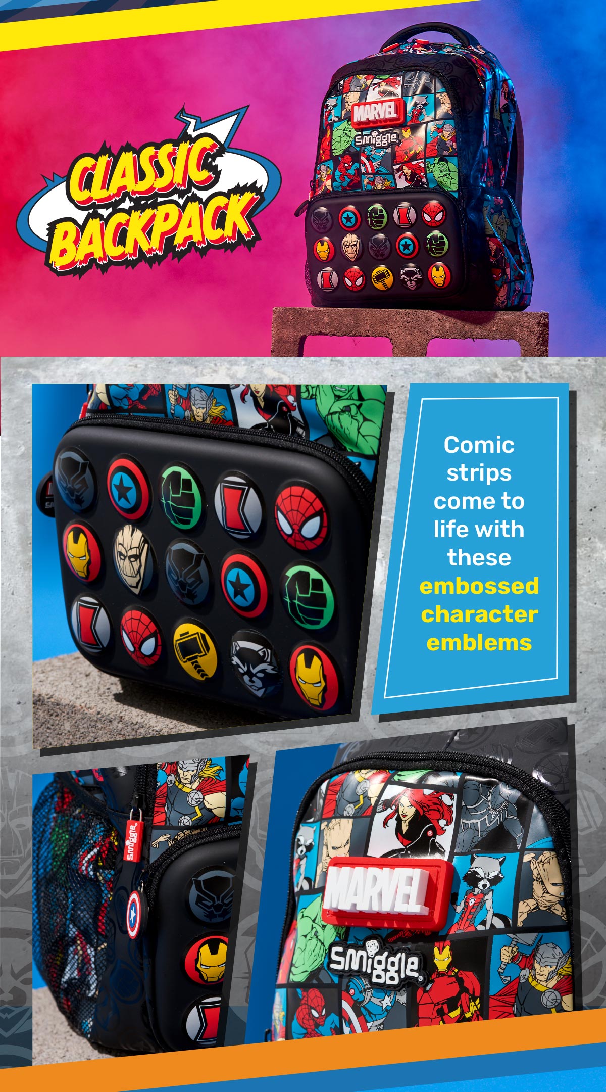 Smiggle: Avengers assemble for our limited edition Marvel collection ...