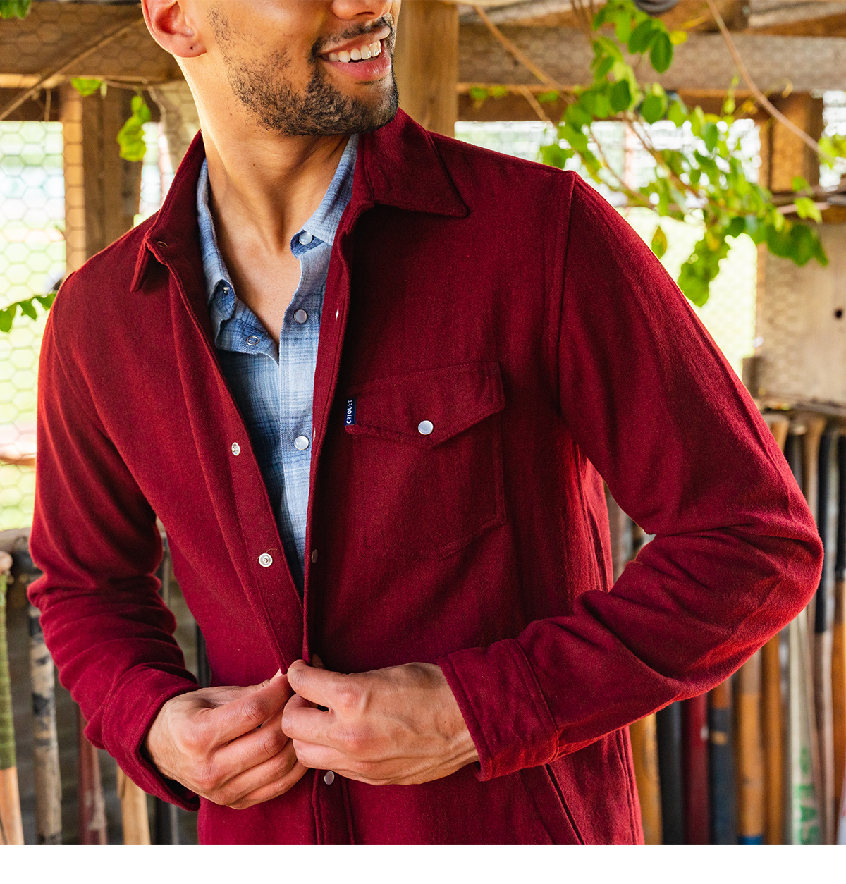 Criquet Apparel: Introducing: The Wool Shacket! Rugged, Iconic, And ...