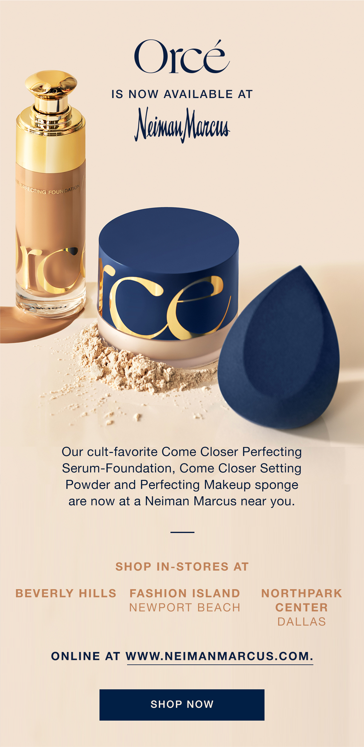 Orcé Cosmetics: Orc Cosmetics is Now Available at Neiman Marcus | Milled