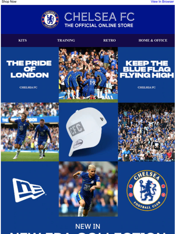 Chelsea Megastore: NEW IN | Get The Latest New Era Collection | Milled
