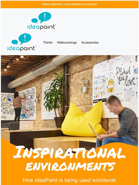 IdeaPaint: Innovation and inspiration worldwide | Milled