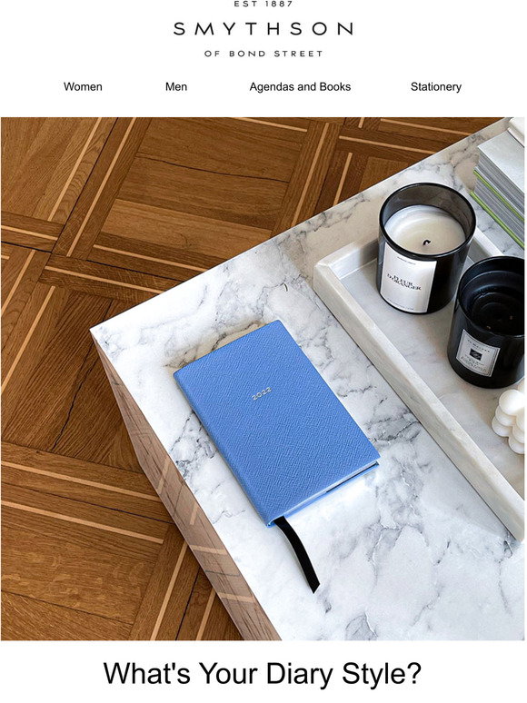 Smythson: 2022 Diaries: What's Your Diary Style? | Milled
