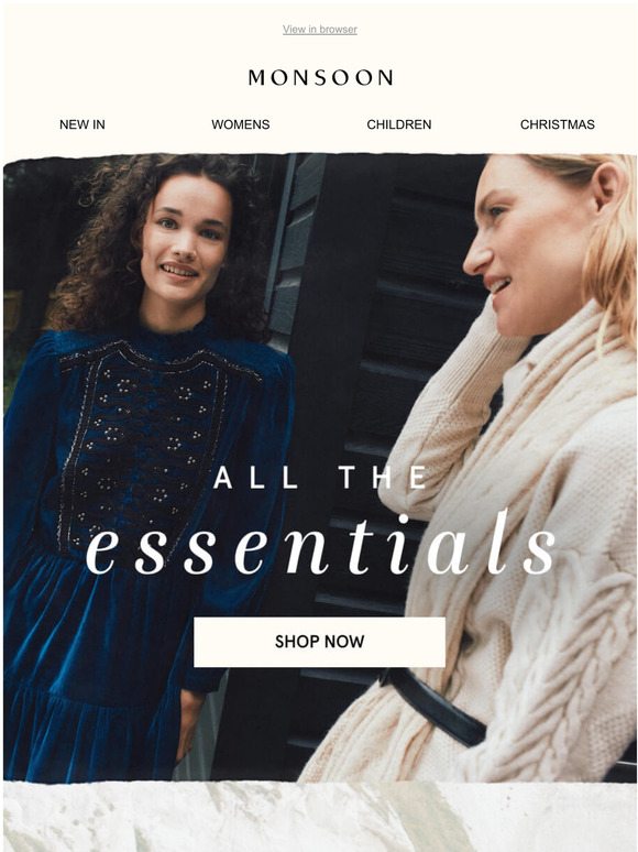 monsoon de: 5 key pieces for your seasonal checklist | Milled