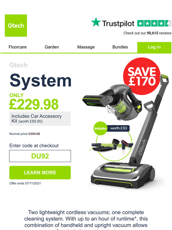 Gtech: Save 170 off the iconic AirRam and Multi System bundle | Milled