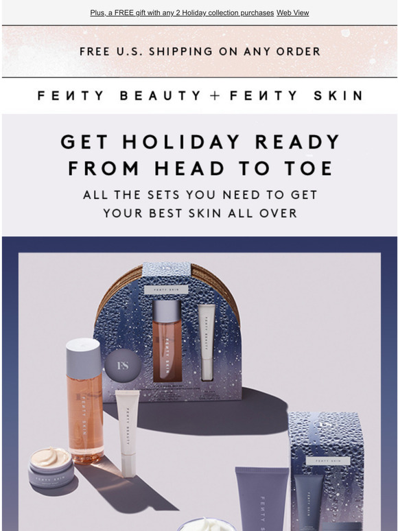 Fenty Beauty: Fenty Skin sets for any occasioncheck out our NEW Holiday ...
