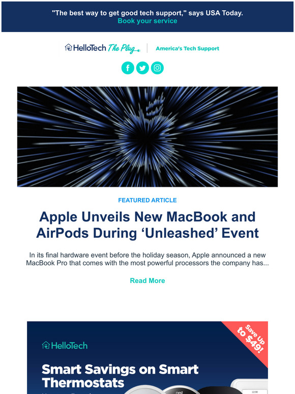 HelloTech: The Plug Apple Releases Its Most Powerful MacBook Ever | Milled