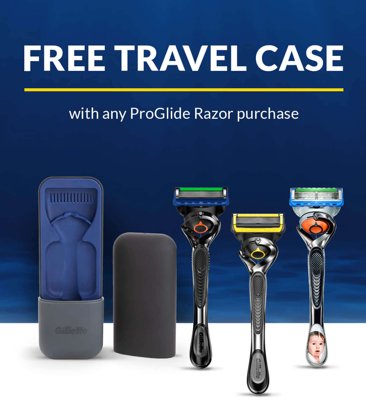 Gillette iRazor: Protect your razor in style with a FREE travel case ...