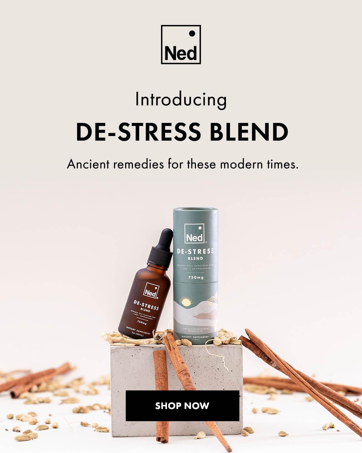 Ned: Introducing De-Stress Blend | Milled