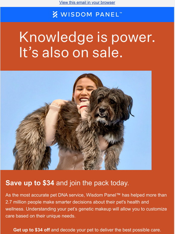Wisdom Panel: Why over 2.7 million people are now better pet parents ...