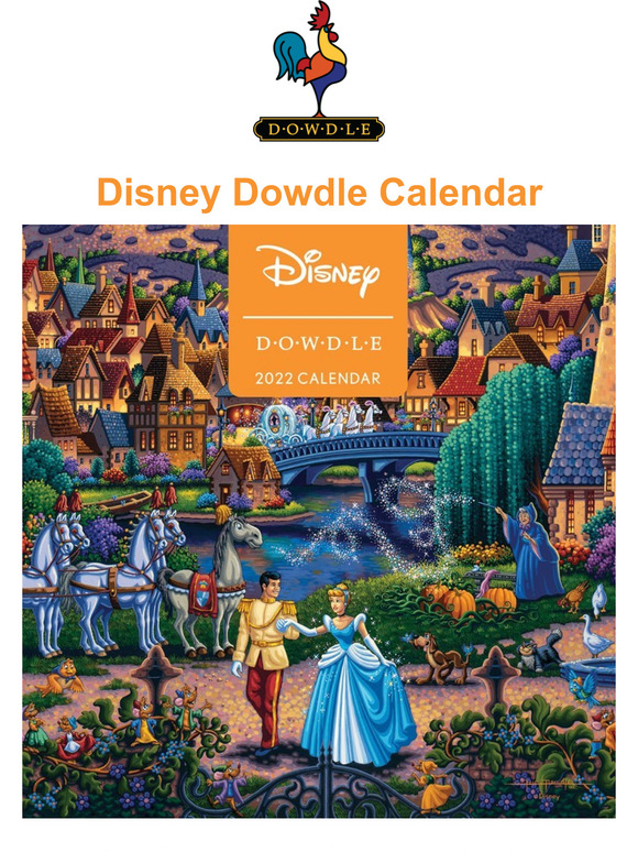 Dowdle: Disney Dowdle 2022 Calendars have arrived! | Milled