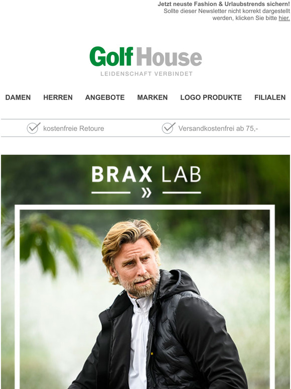 Golf House: Die neue Brax Kollektion & mehr! | Milled