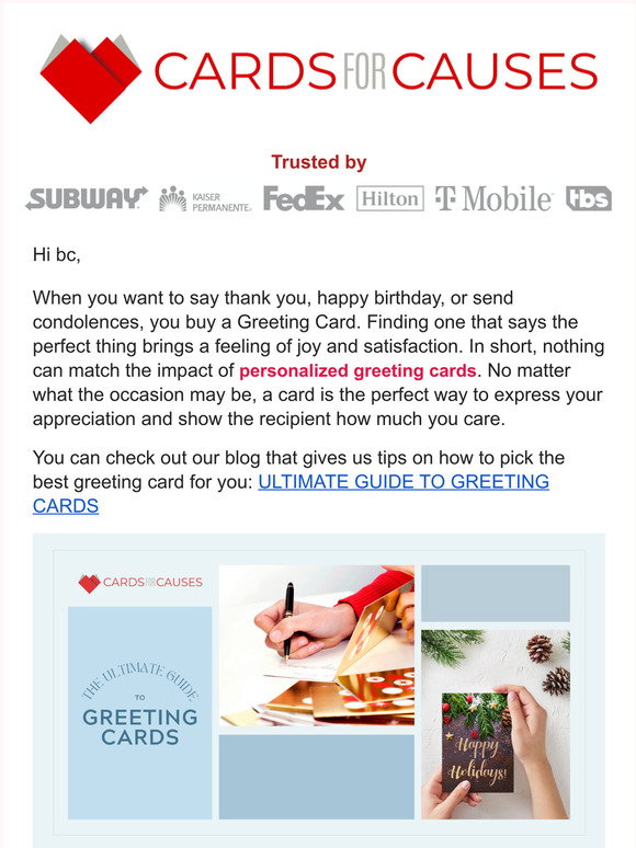 Cards for Causes: Ultimate Guide to Greeting Cards | Milled