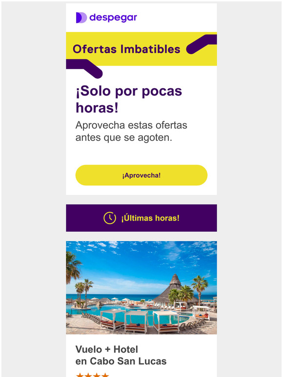 despegar.com mx: Destinos Imbatibles para ti! Reserva hoy y aprovecha ...