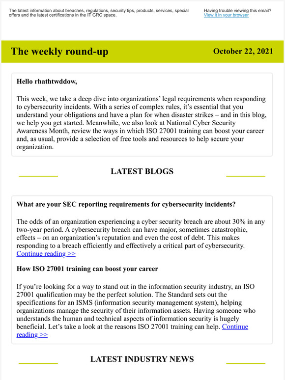 IT Governance: What are your SEC reporting requirements for ...