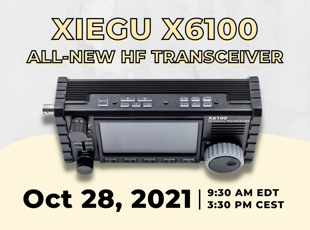 Radioddity: X6100 Update: Pre-sale Date Confirmed | Milled