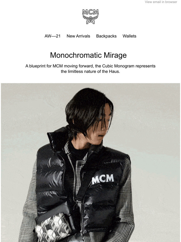 MCM: Early Launch: New Cubic Monogram | Milled