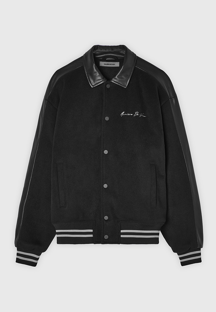 Manière De Voir: First Look: The Two Tone Varsity Jacket | Milled
