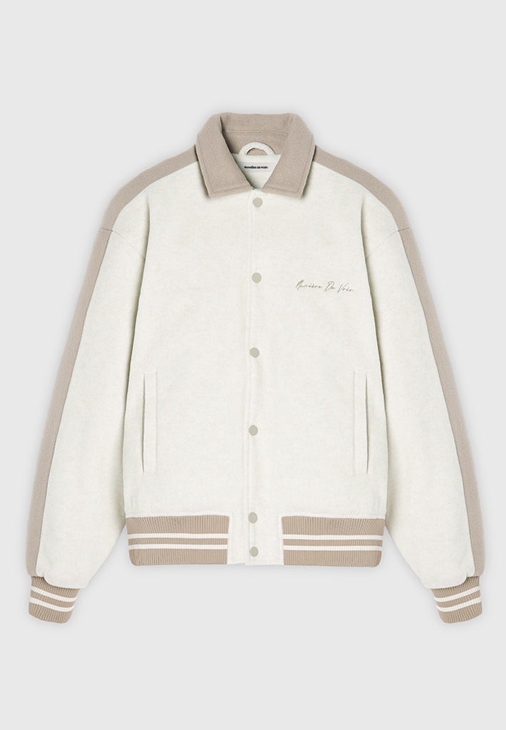 Manière De Voir: First Look: The Two Tone Varsity Jacket | Milled
