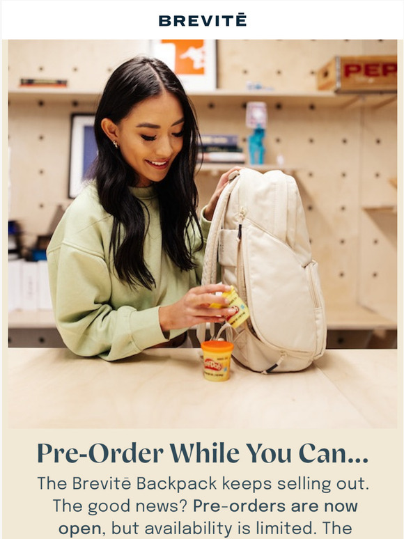 Brevite: Exclusive: Pre-Order The Brevit Backpack Now | Milled