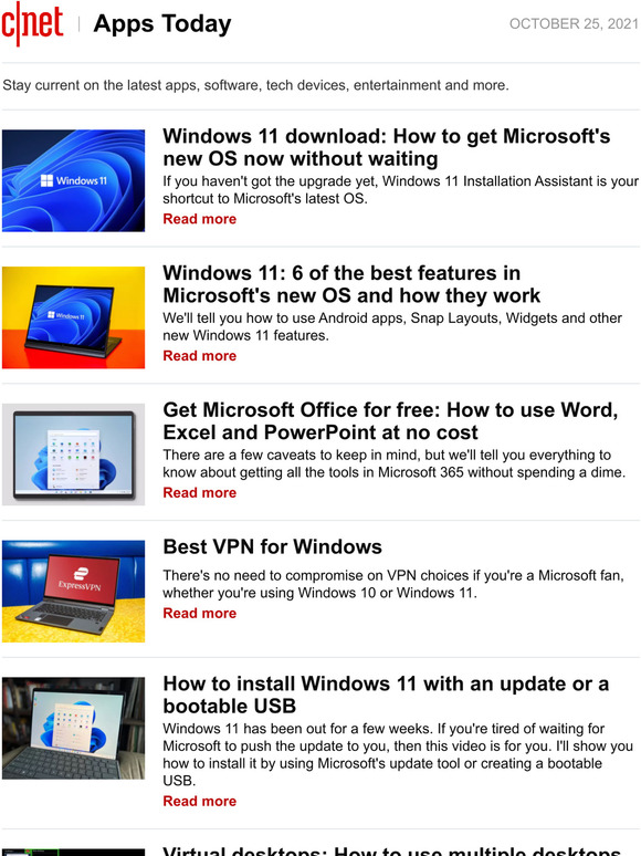 CNET: Windows 11 download: How to get Microsoft's new OS now without ...