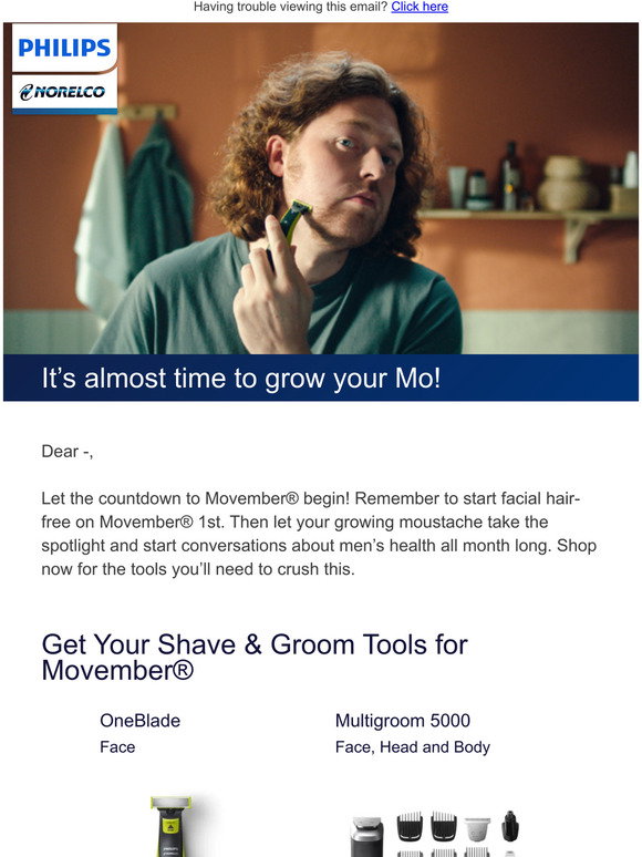 Philips: The tools you need to style your Movember Mo | Milled